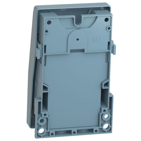 Interruptor metálico de pedal azul 1NC+NO XPEM110 de Schneider