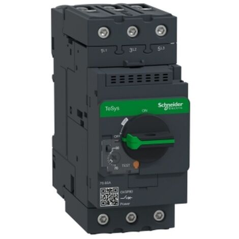 Automático para protección de motores 70/80A terminales EverLink GV3P80 ...