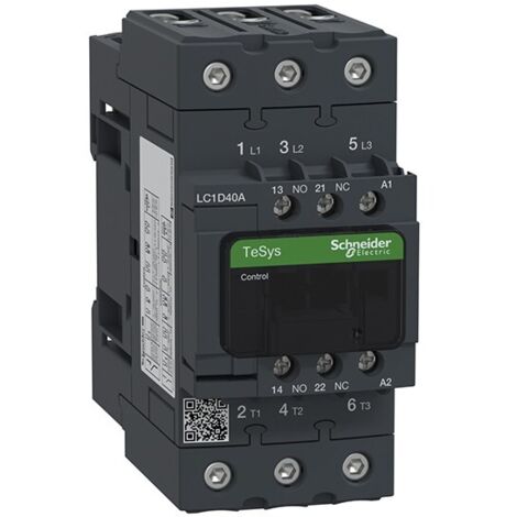 CONT EVERLINK 3P AC3 440V 40A BOB 230VCA 50/60HZ - LC1D40AP7