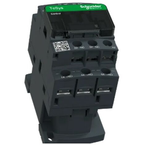 Contactor de potencia TeSys CAD-32 3NA+2NC 10A bobina 24VCA CAD32B7 de ...