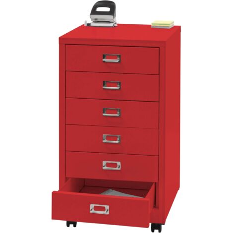 [NEUWERTIG] Rollcontainer HHG-460, Schubladenschrank Stahlschrank ...