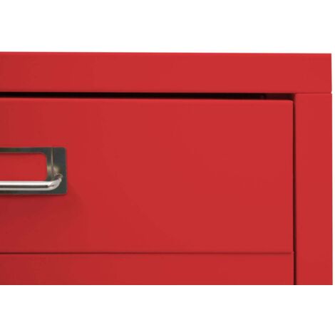 Rollcontainer HHG-473, Schubladenschrank Stahlschrank Aktenschrank ...
