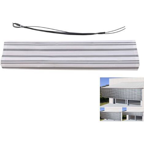 [NEUWERTIG] Volant für elektrische Vollkassetten-Markise T124, 5x3m ...