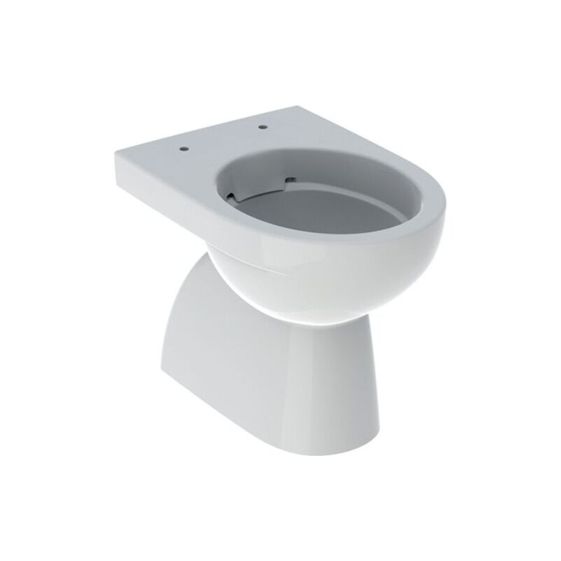 Geberit Renova WC au sol, chasse deau basse, sortie verticale,