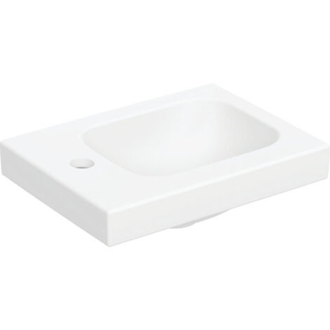 Geberit iCon Light lave-mains, 38 cm x 28 cm, avec trou de