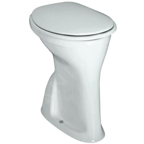 LAUFEN Albonova WC au sol, rinceur plat, sortie verticale, avec