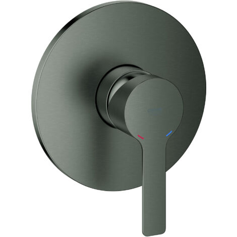Grohe Lineare - Mitigeur de douche à encastrer, Hard Graphite brossé ...