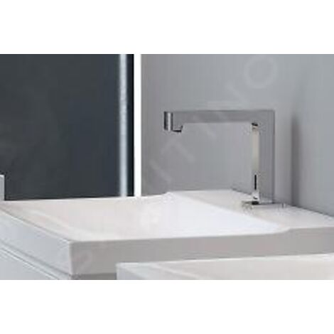 Robinetterie de lavabo Geberit Brenta saillie 195mm sans vidage mural ...