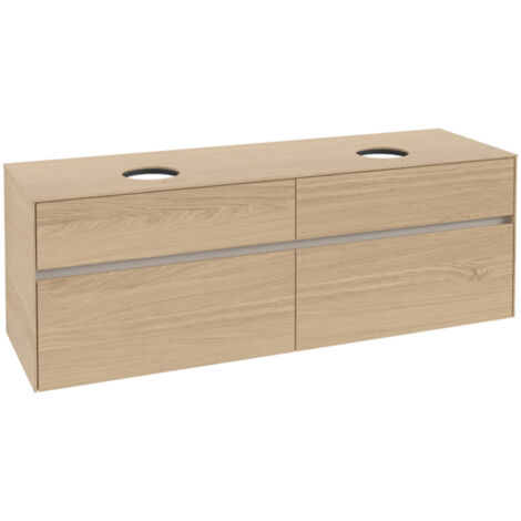 Villeroy & Boch Collaro Meuble sous-lavabo, montage mural, 4