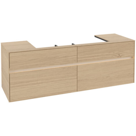 Villeroy & Boch Collaro Meuble sous-lavabo, 4 tiroirs, lavabo