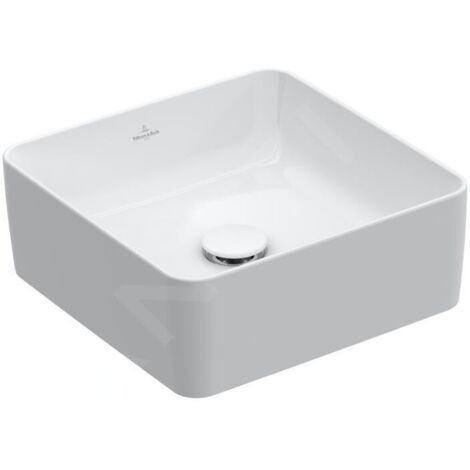 Villeroy & Boch Collaro lavabo à poser, carré, sans trou pour