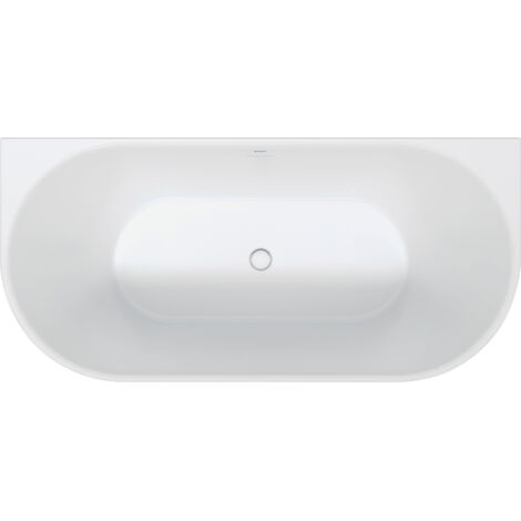 Baignoire Duravit DuraSenja, blanc, version à poser,