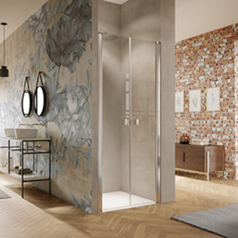 HÜPPE Solva Porte battante, en niche, largeur 1000mm, hauteur