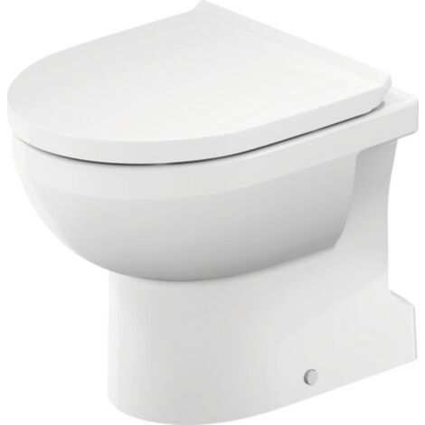 Duravit No.1 WC au sol, rimless, 370x560mm, sortie verticale,