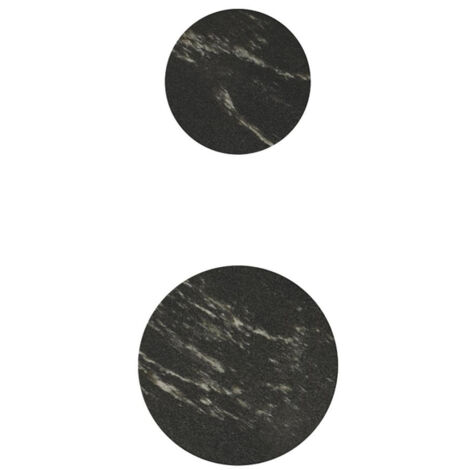 Grohe Atrio Private Collection inserts, Vanilla Noir Caesarstone,