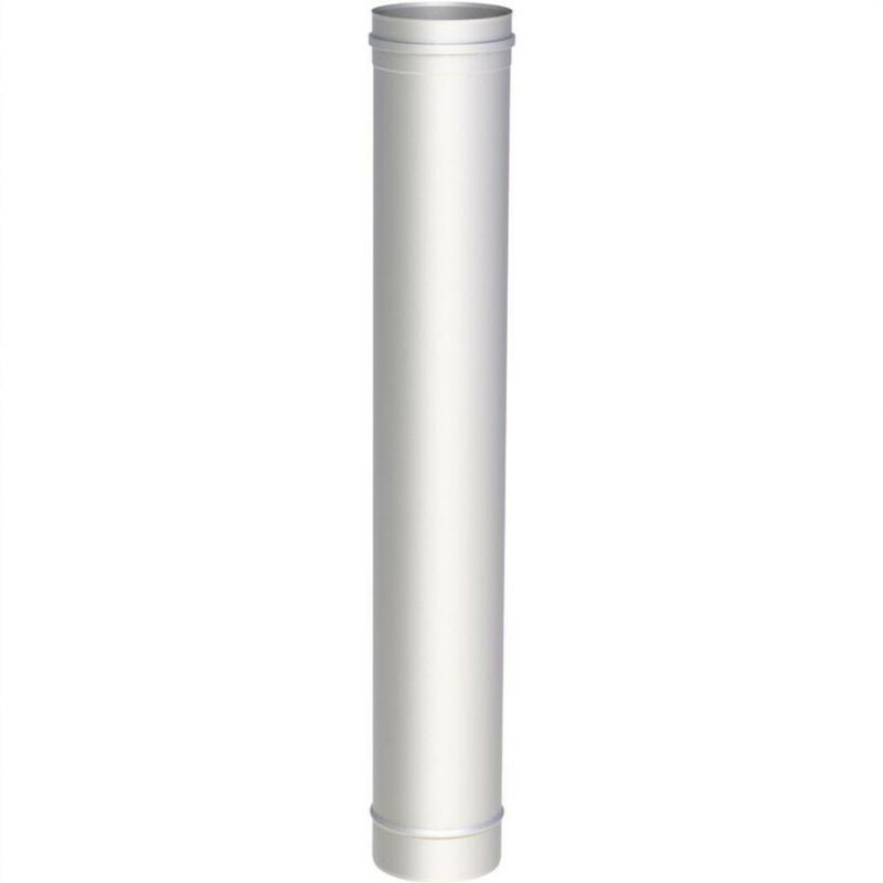 Conduit de fumées Ø 130 x 1000 mm