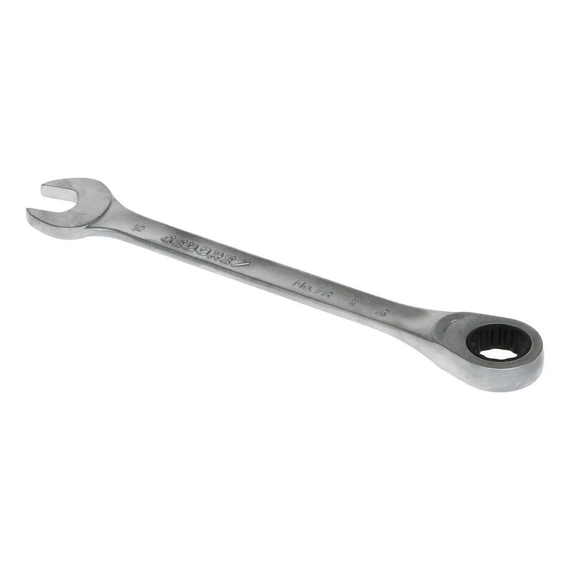 Clé à fourche avec cliquet 16 mm