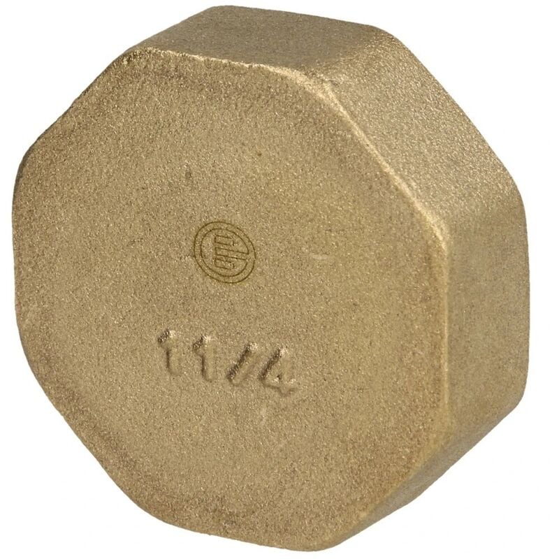 Bonnet 1 1/4’’ hexagonal laiton nu