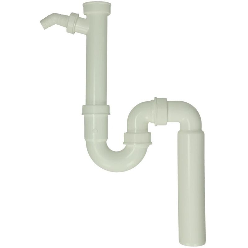 Siphon tubulaire DN40 avec 1 raccordement