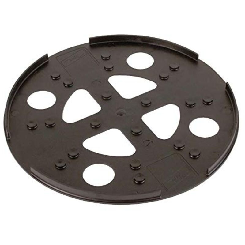 Plaque de protection plastique diamètre 280 mm noir