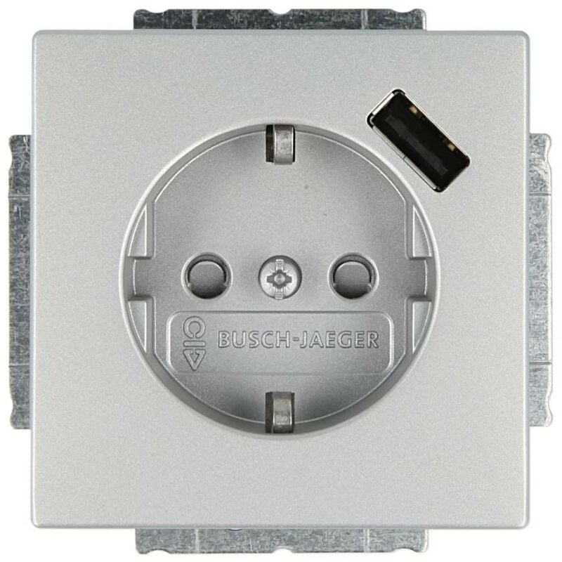 Mécanisme prise SCHUKO® USB sécurité enfants future® linear