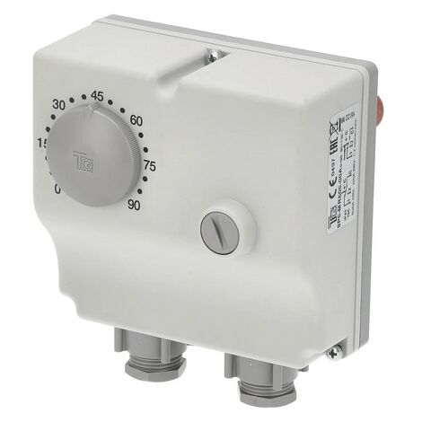 Thermostat d'immersion double avec limiteur de température