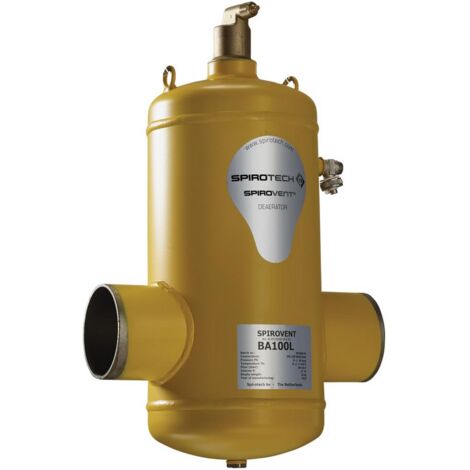SpiroVent Séparateur d'air DN125 avec extrémités soudées