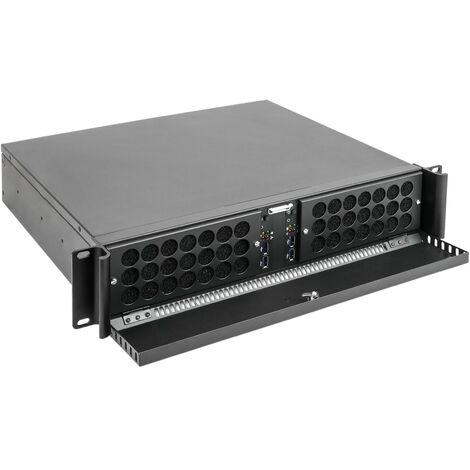 RackMatic - Server case rackmount chassis 19 inch IPC mini-ITX 2U 4x3.5 inch depth 360mm