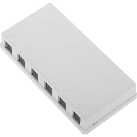 BeMatik - Universal junction box of 6 sockets compatible TB110