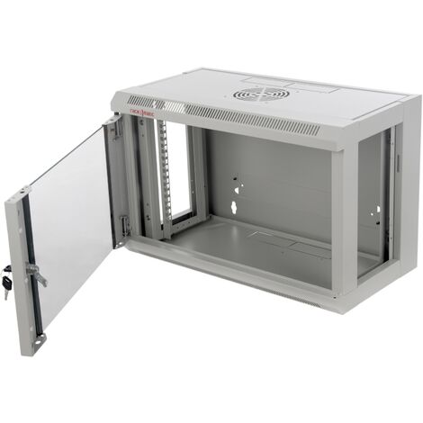 RackMatic - Wall rack cabinet 19'' 6U 570x300x390mm wall SOHORack ...