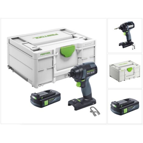 Festool TID 18-Basic avvitatore a impulsi a batteria 18 V 180 Nm 1/4 ...