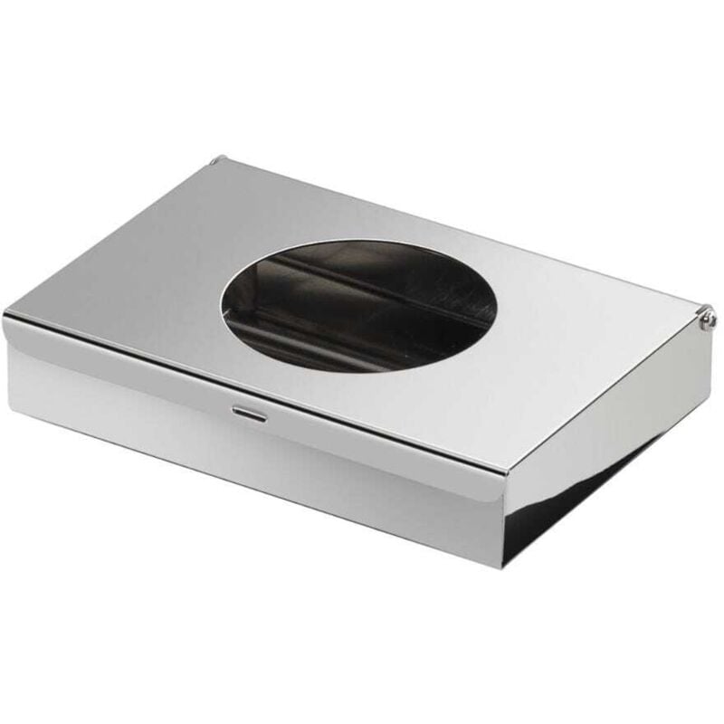 Porte-Sac Sanitaire Acier Inoxydable Aisi 304 Poli Montage Mural