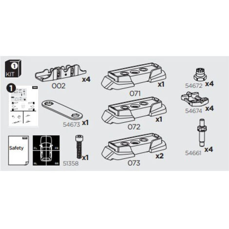 Kit Thule 7084