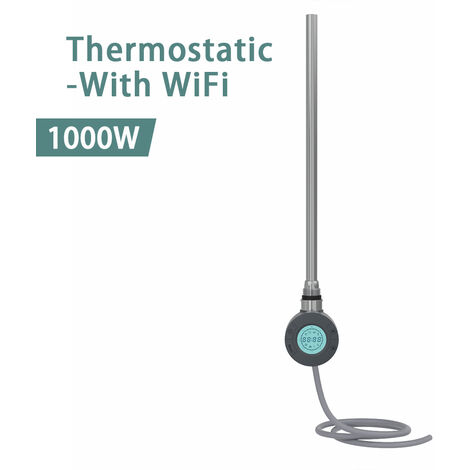 NRG Smart WiFi Thermostatic Electric Heating Element for Heated Towel ...