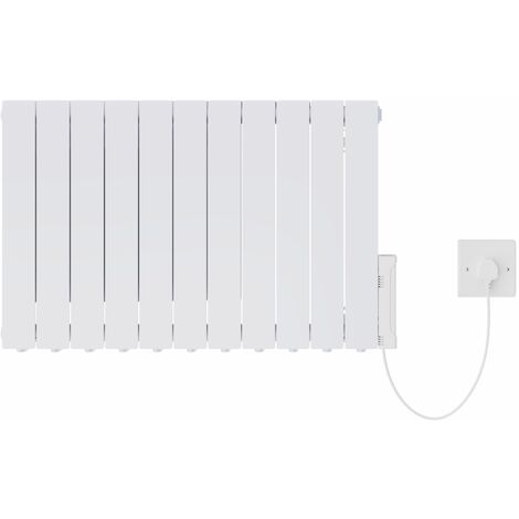 Electric Oil Filled Radiator WiFi Timer Portable Wall Mounted ...