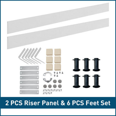 NRG Riser Panel Kit Parts for Square/Rectangle Shower Tray 1800mm ...