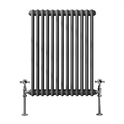 Traditional 2 Column Horizontal Central Heating Cast Iron Style Rads ...