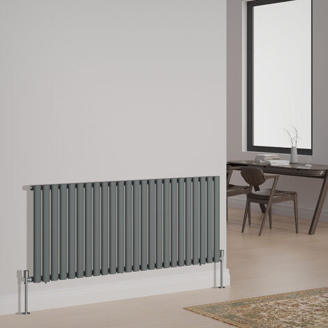 NRG Designer Radiator Oval Column Central Heating Rads Horizontal ...