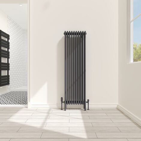 Traditional 4 Column Radiator Cast Iron Style Heating Rads Vertical ...