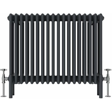 Traditional 4 Column Radiator Cast Iron Style Heating Rads Horizontal ...