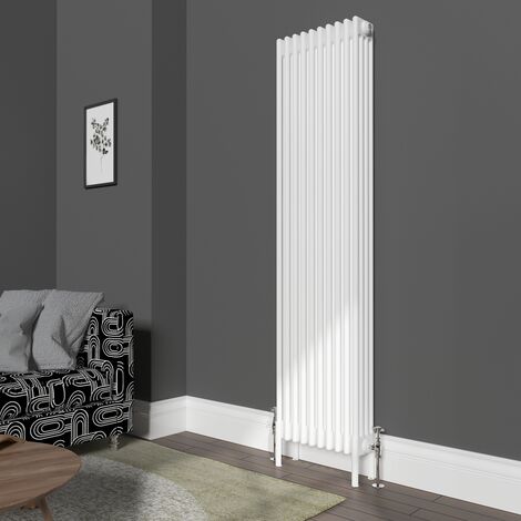Traditional 4 Column Radiator Cast Iron Style Heating Rads Vertical ...