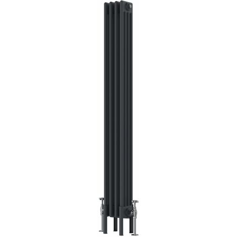 NRG Traditional 4 Column Radiator Cast Iron Style Central Heating Rads ...
