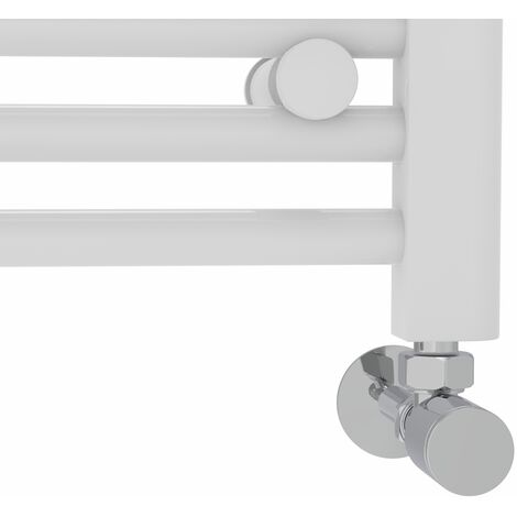 Modern Bathroom 1800 x 500mm Heated Towel Rail Radiator Straight White