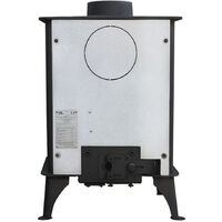 5KW Multifuel Stove Log Burner Woodburning Fireplace Defra Approved Eco ...