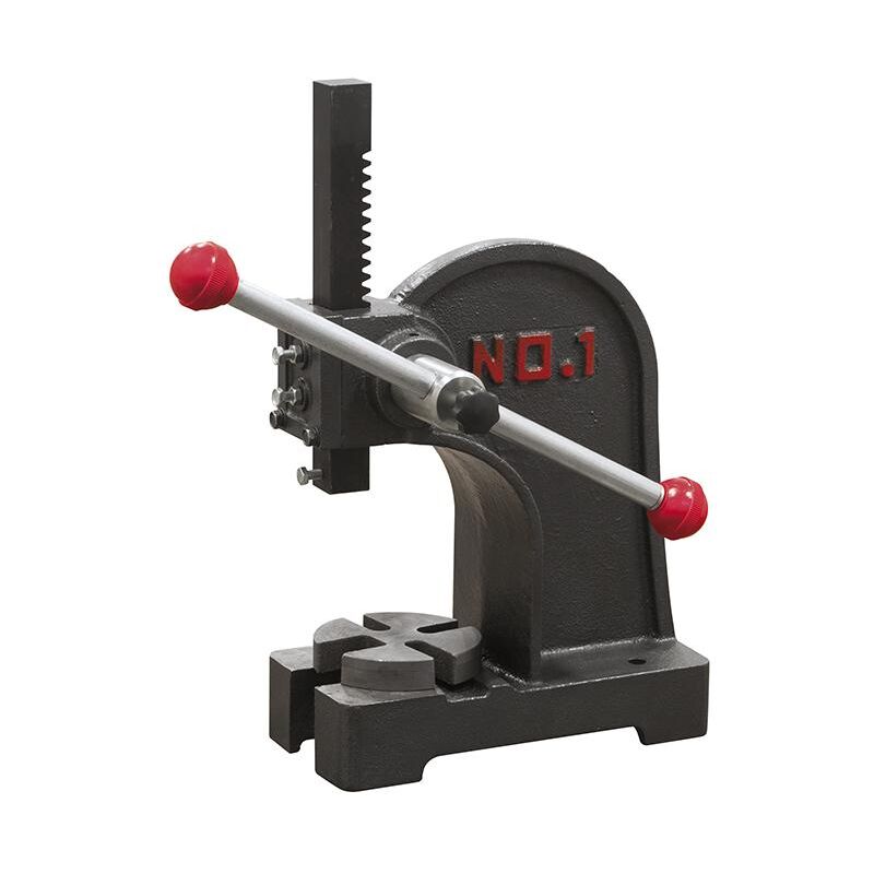 Presse manuelle a cremaillere 10000 n Manual rack press 10000 n Fervi ...