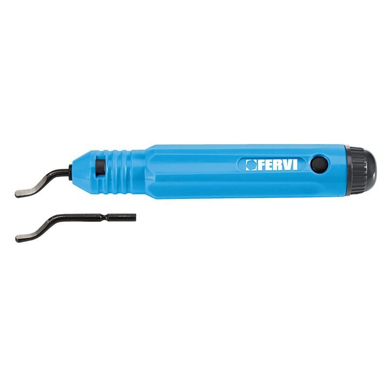 Ebavureur manuel a 2 lames Fervi 0415