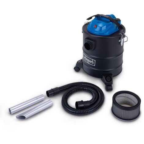 Scheppach Aspirateur à cendres électrique AVC25 – 1300 W – Aspirateur à cendres 3 en 1 – Bac de ...
