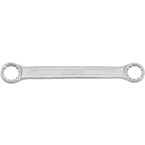 Cle polygonale plate 18x19 Fervi 0134/18X19