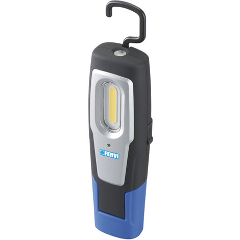 Lampe led rechargeable avec base magnetique Fervi 0693a