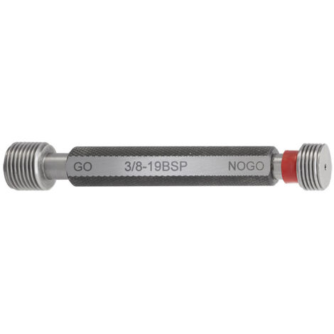 Bouchon filete a filetage gaz anti-passe double passe 1/2 - 14 pi Fervi ...